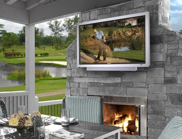 Outdoor Television Photo Gallery - Milanese Remodeling